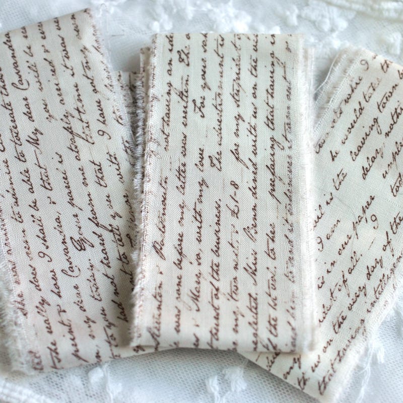 Script Fabric - Etsy
