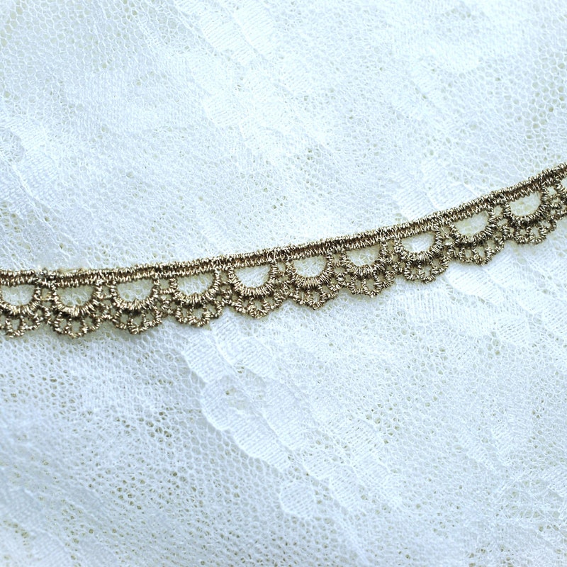 Gold Lace Trim - Etsy