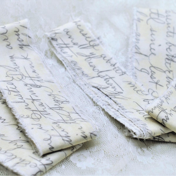 Handwriting Fabric - Etsy