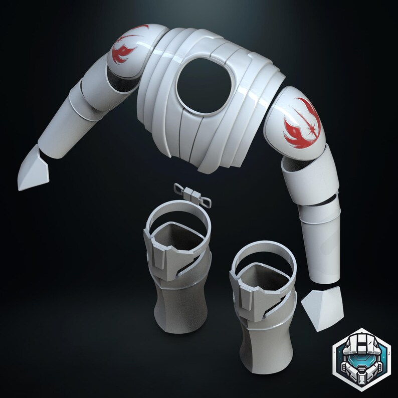 Obi Wan Kenobi Battle Armor Cosplay | Star Wars Armor Cosplay - Etsy