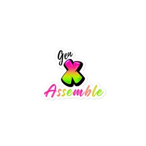 Gen X Assemble Decal - Etsy