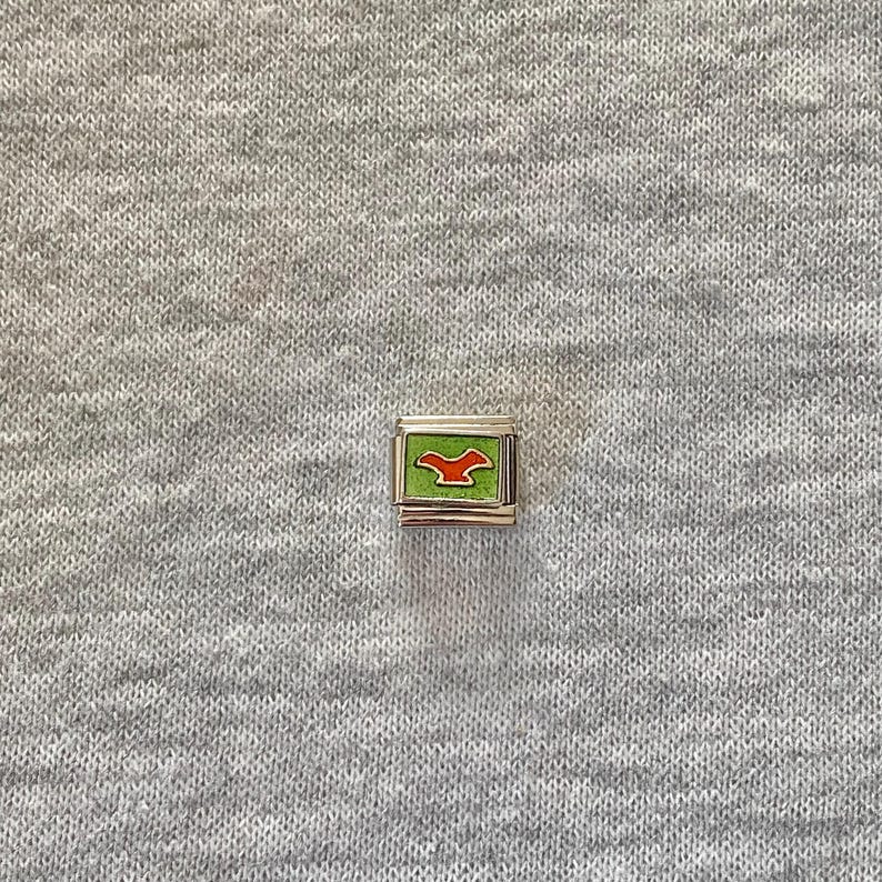 Bird Charm Uk: Stainless Steel 9mm Silver Bracelet Charm, Seagull - Etsy