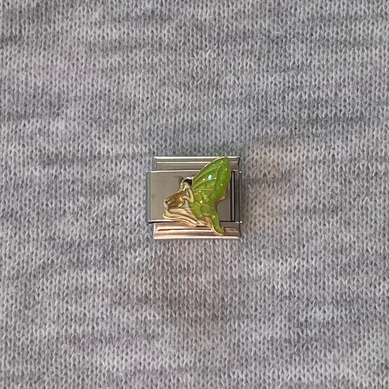 Green Pixie Charm - Etsy UK