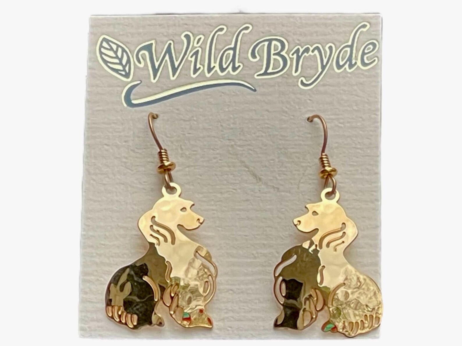 Wild Bryde Dog Dangle Earrings - Etsy