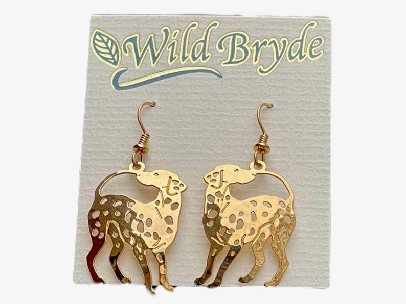 Wild Bryde Dog Dangle Earrings - Etsy