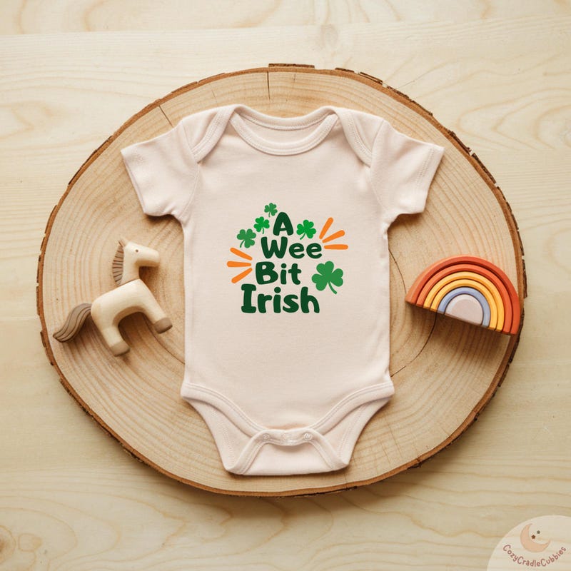 Shamrock Baby Onesie - Etsy