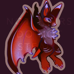 Spooky Bat Furry Fursona Adopt - Etsy