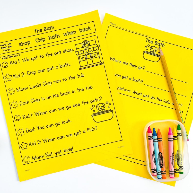 Decodable Readers Theatre Plays Phonics Scripts CVC Digraphs Cvce ...