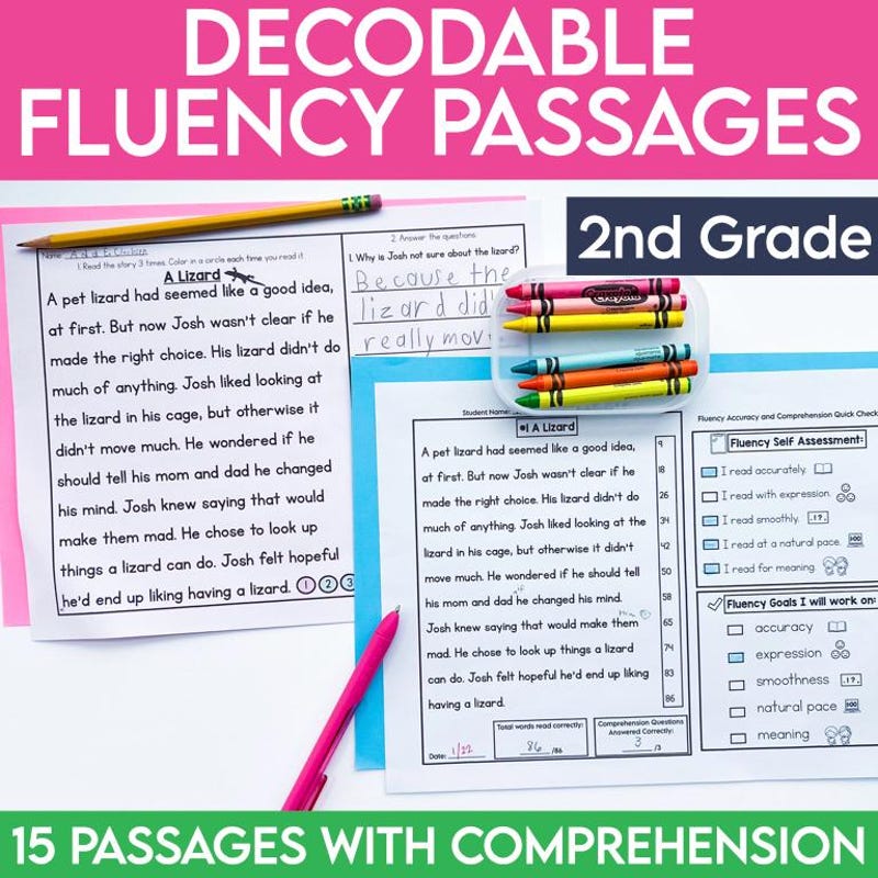 Grade 2 Decodable - Etsy UK