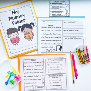 1st Grade Decodable Reading Fluency Passages With Comprehension ...