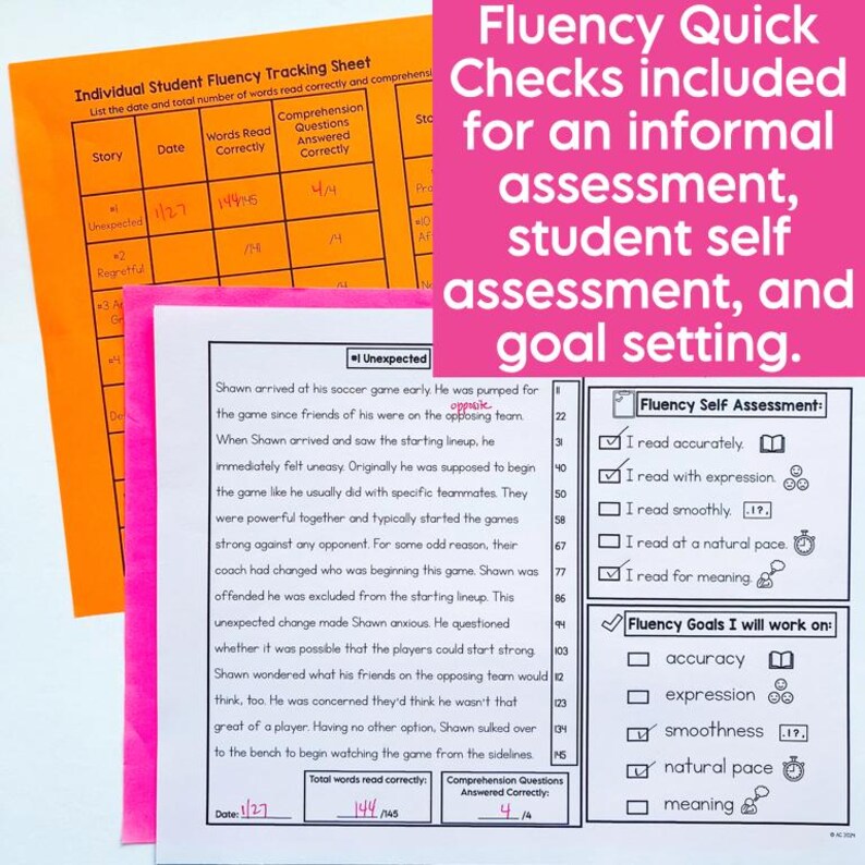 5th Grade Reading Fluency Passages With Comprehension Questions ...