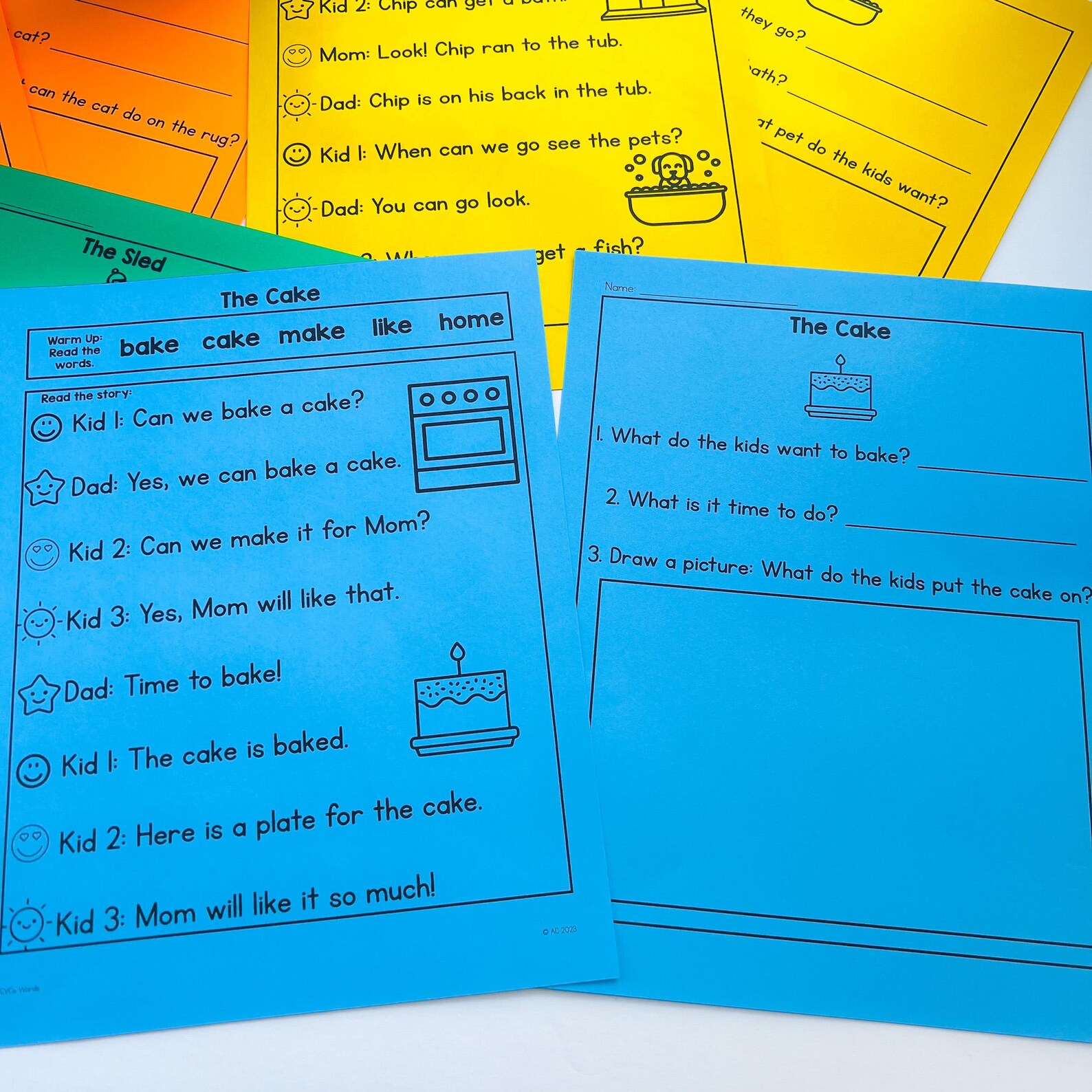 Decodable Reader's Theatre Plays: Phonics Scripts (PDF Download) - Etsy