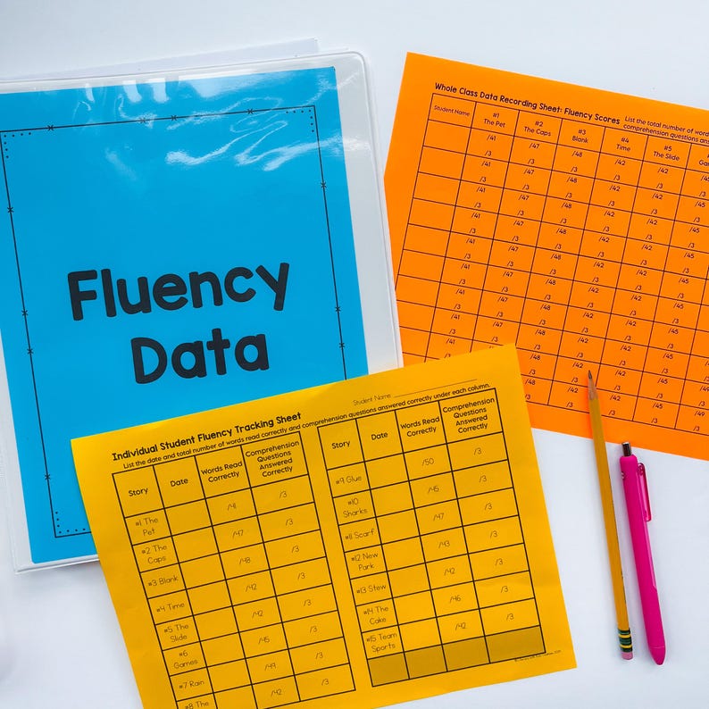 1st Grade Decodable Reading Fluency Passages With Comprehension ...