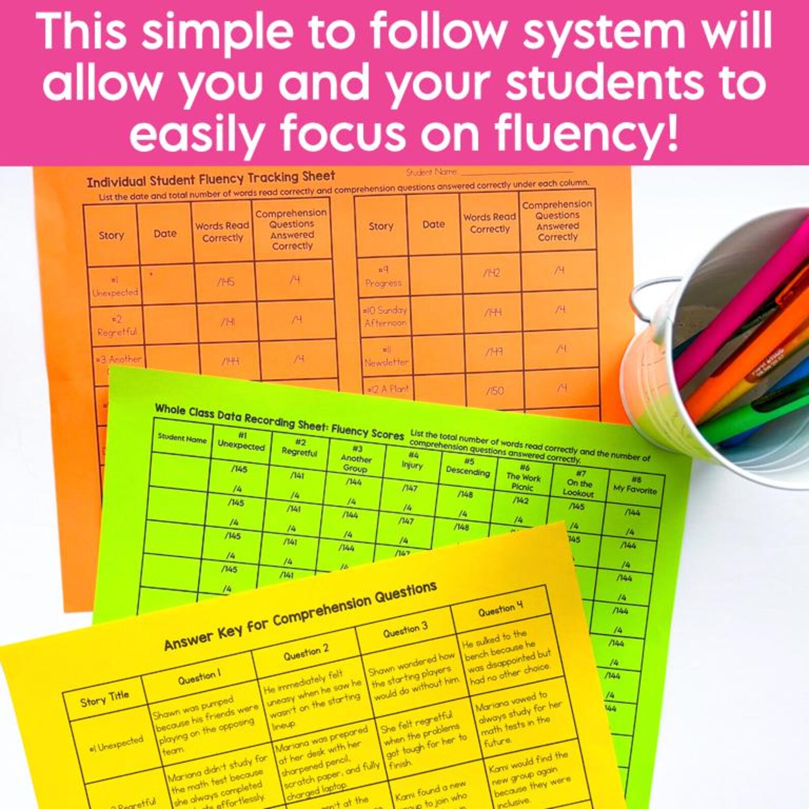 5th Grade Reading Fluency Passages With Comprehension Questions ...
