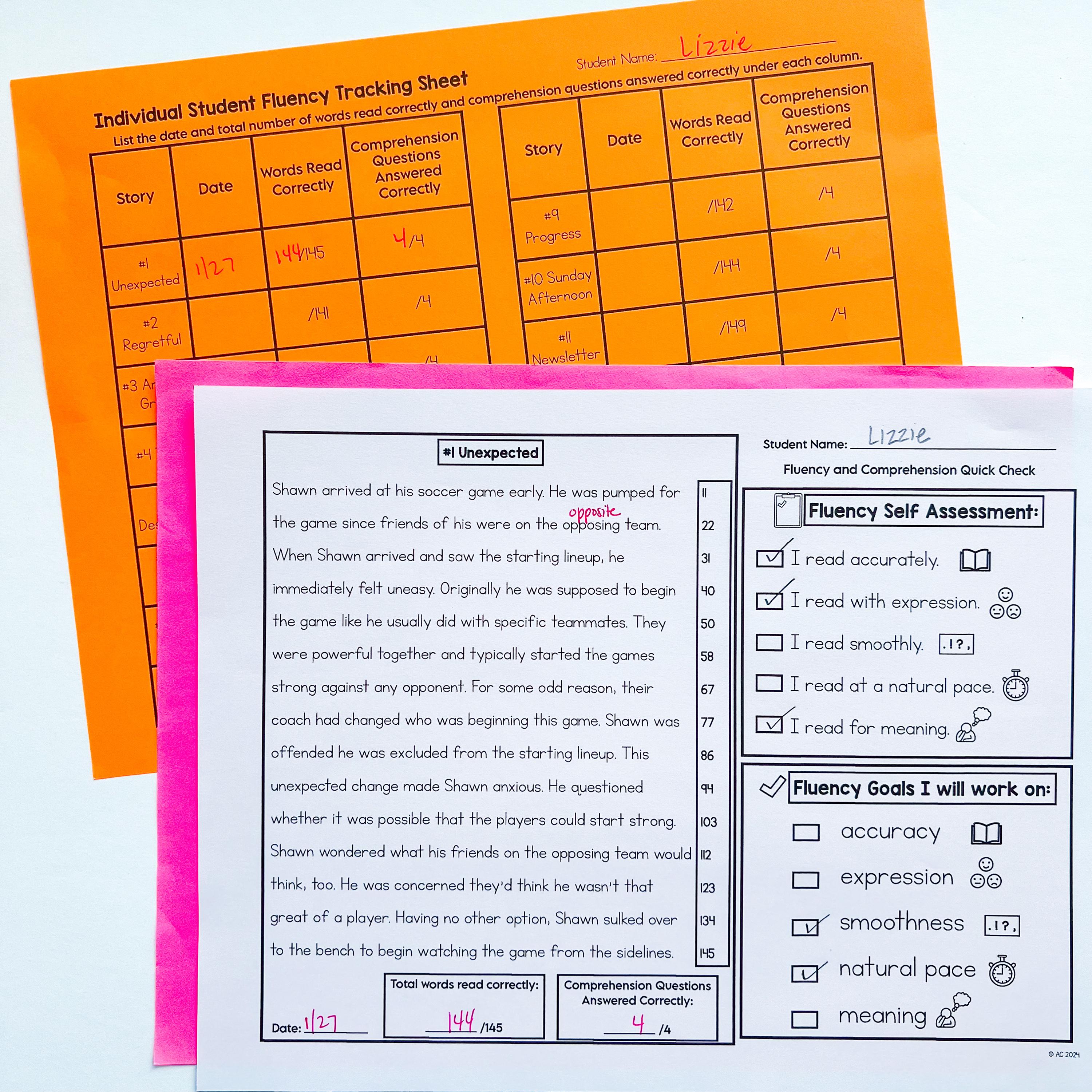 5th Grade Reading Fluency Passages With Comprehension Questions ...