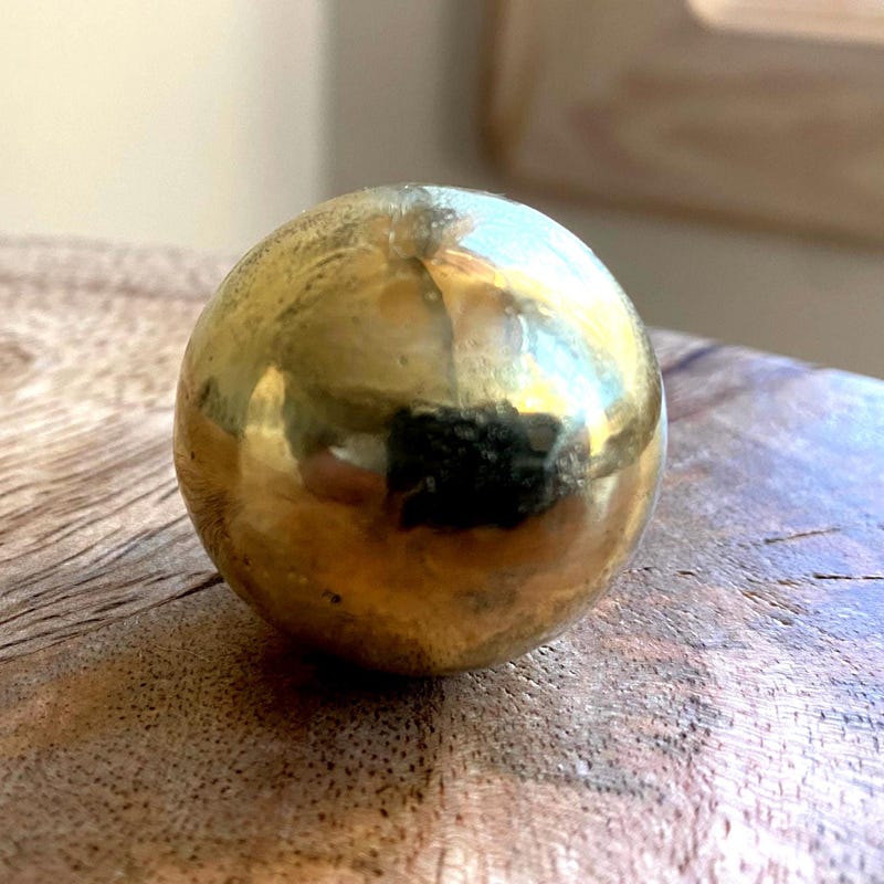 Solid Brass Orb - Etsy