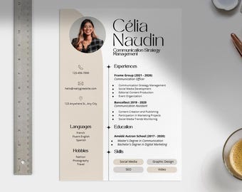 CV Template - Etsy