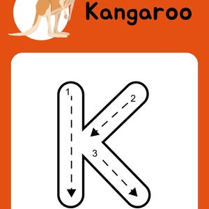 Tracing ABC Book for Kids - Etsy