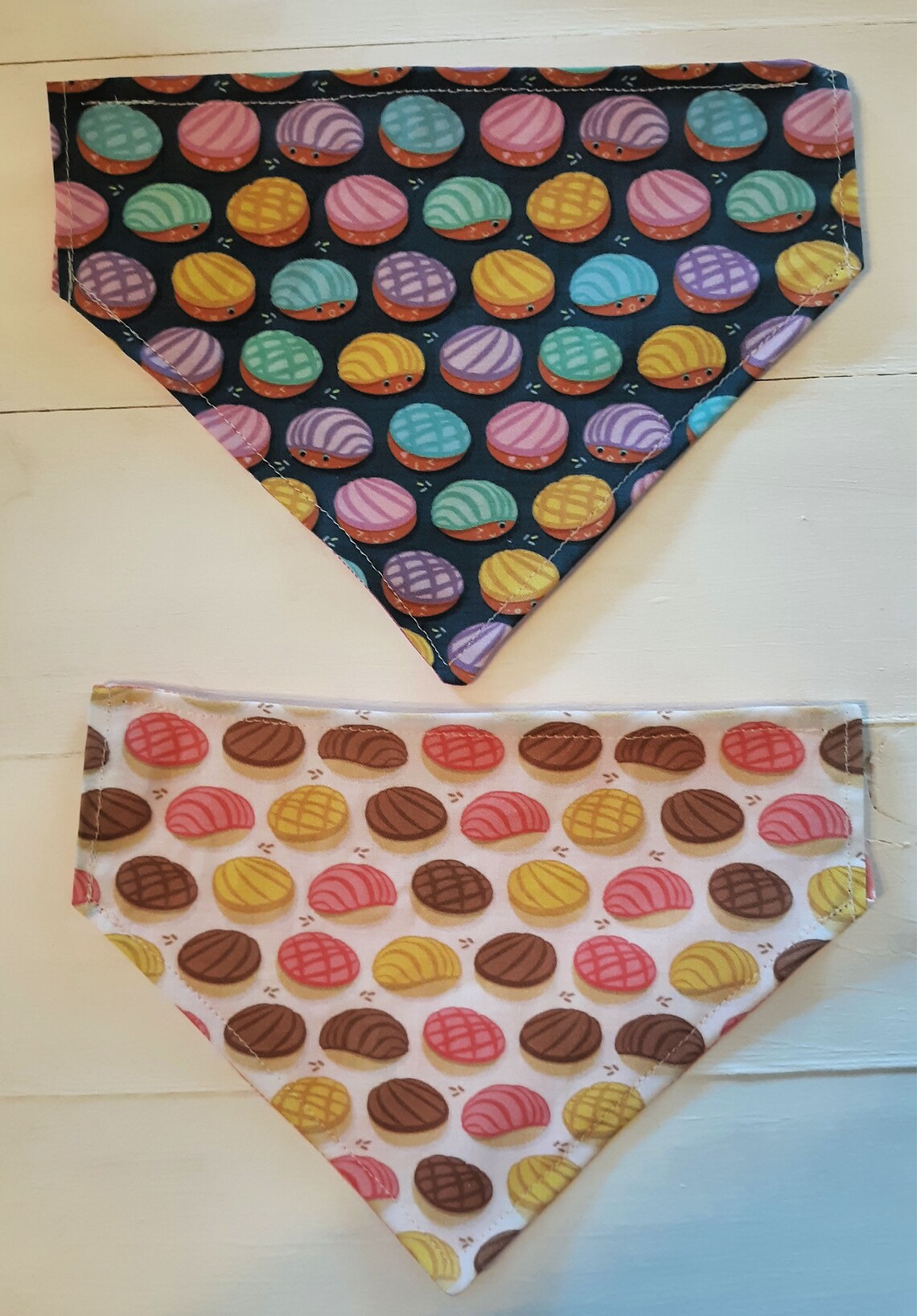 Concha Mexican hispanic over the collar Dog Bandana melopan | Etsy