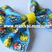 8-bit Ash Ketchum and Pikachu Pokemon Hair Bow Geek Girl Gift - Etsy