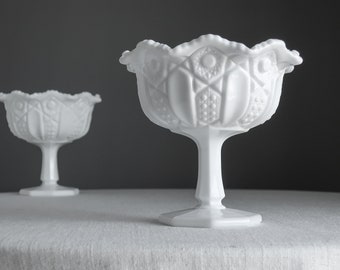 Kemple Milk Glass | Etsy