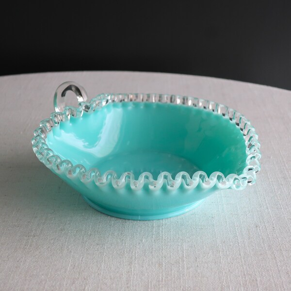 Blue Milk Glass - Etsy