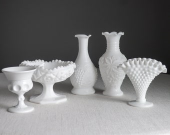 Imperial Milk Glass | Etsy