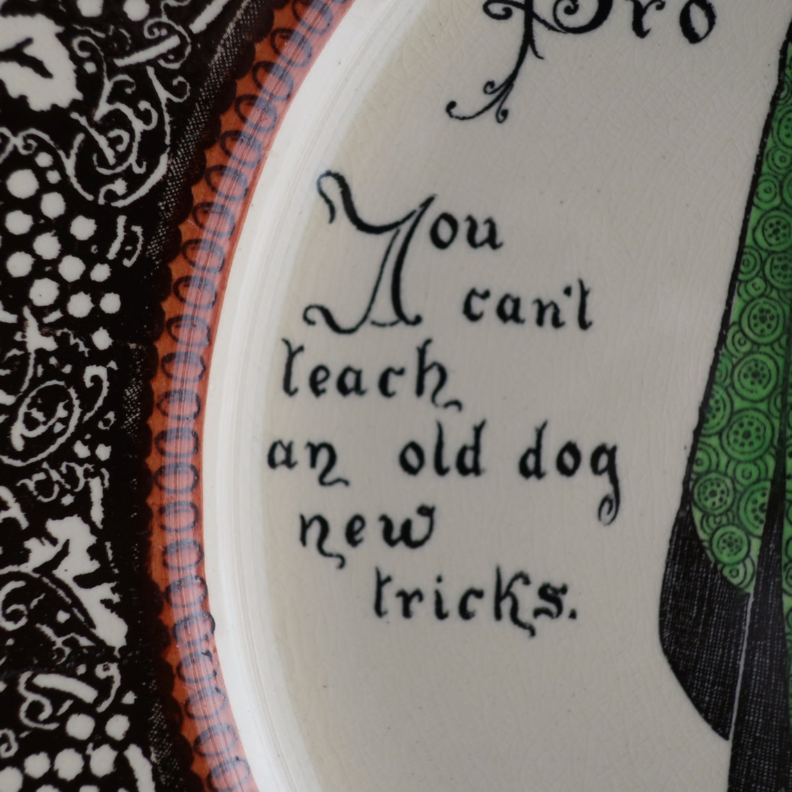 Royal Doulton Proverbs Plate Will H Bradley You Can't - Etsy