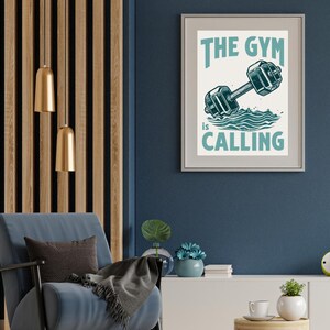 Digital Poster, Gym Motivation. - Etsy