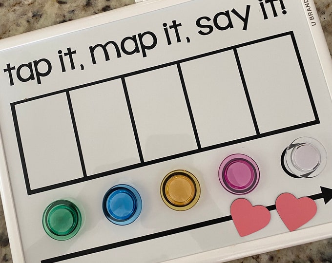 Tap It, Map It, Say It Vinyl Decal - Etsy