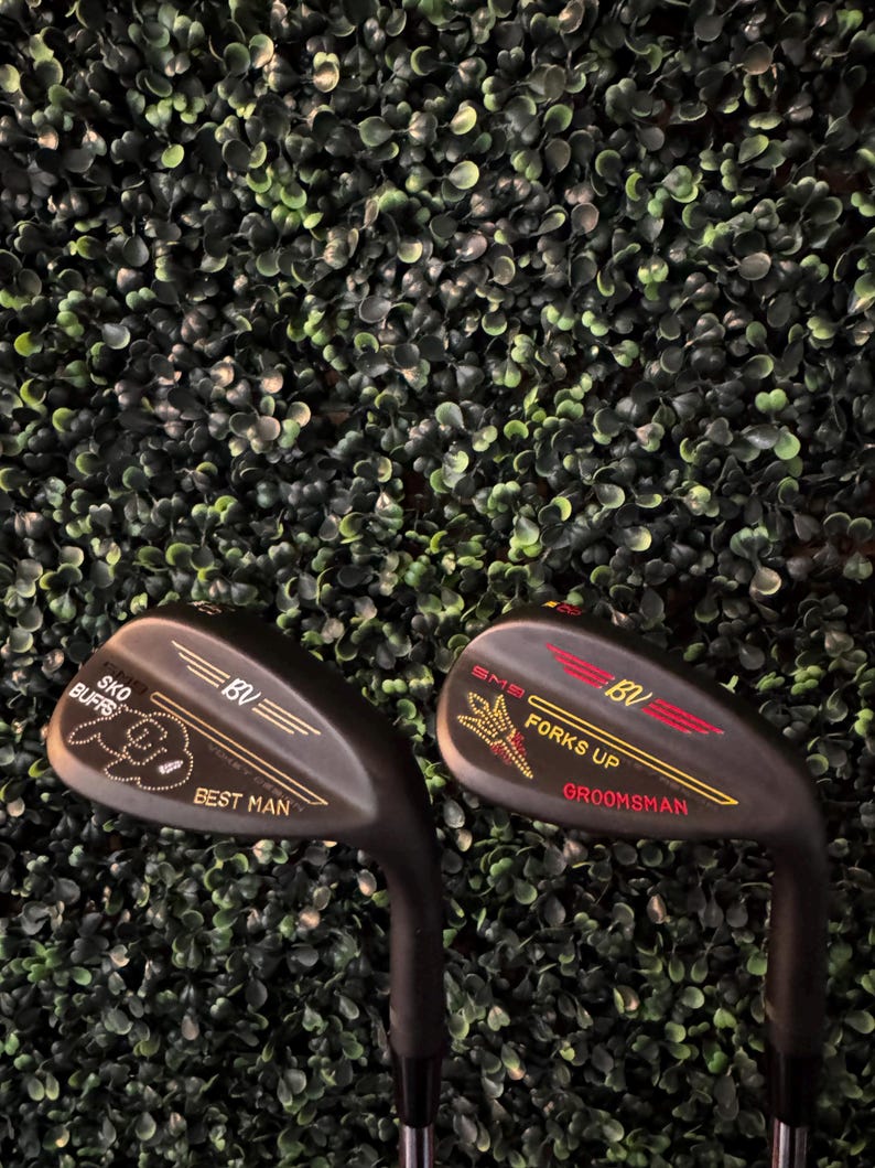 Custom Golf Wedges, Unique Golf Gift, Personalized Golf Club, Golf Gift ...