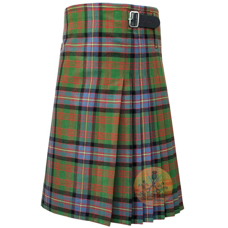 Cochrane Ancient Tartan Kilt: Scottish Highland Acrylic Wool, Custom ...