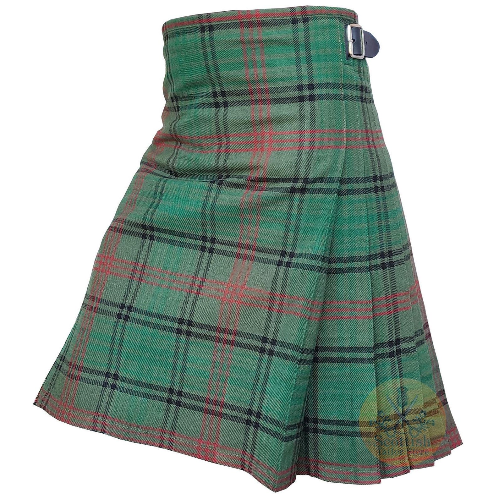 Clan Ross Hunting Ancient Tartan Kilt: 8 Yard Heavyweight Scottish ...