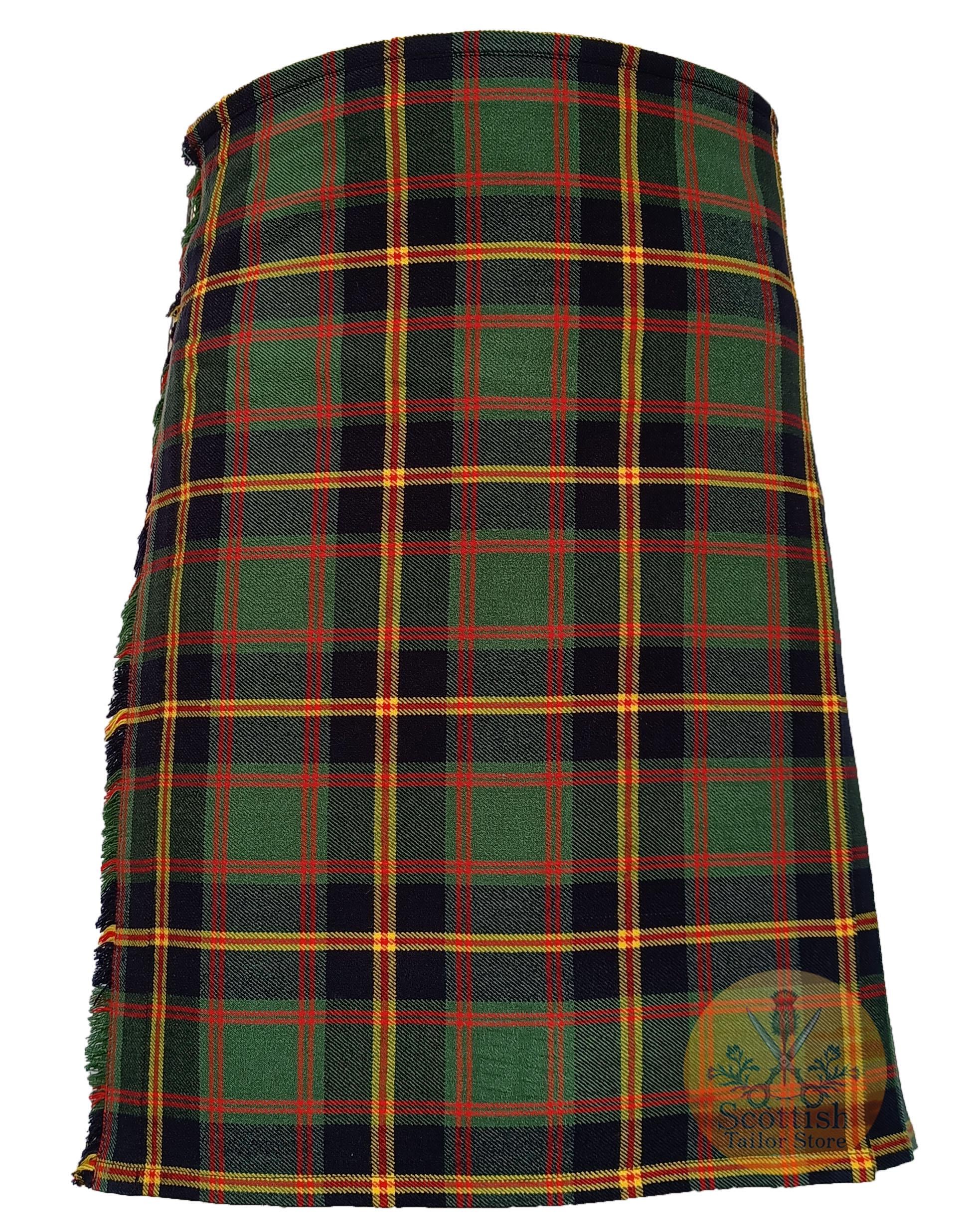 US Marine Corps Tartan Kilt for Men: Traditional Handmade Scottish ...