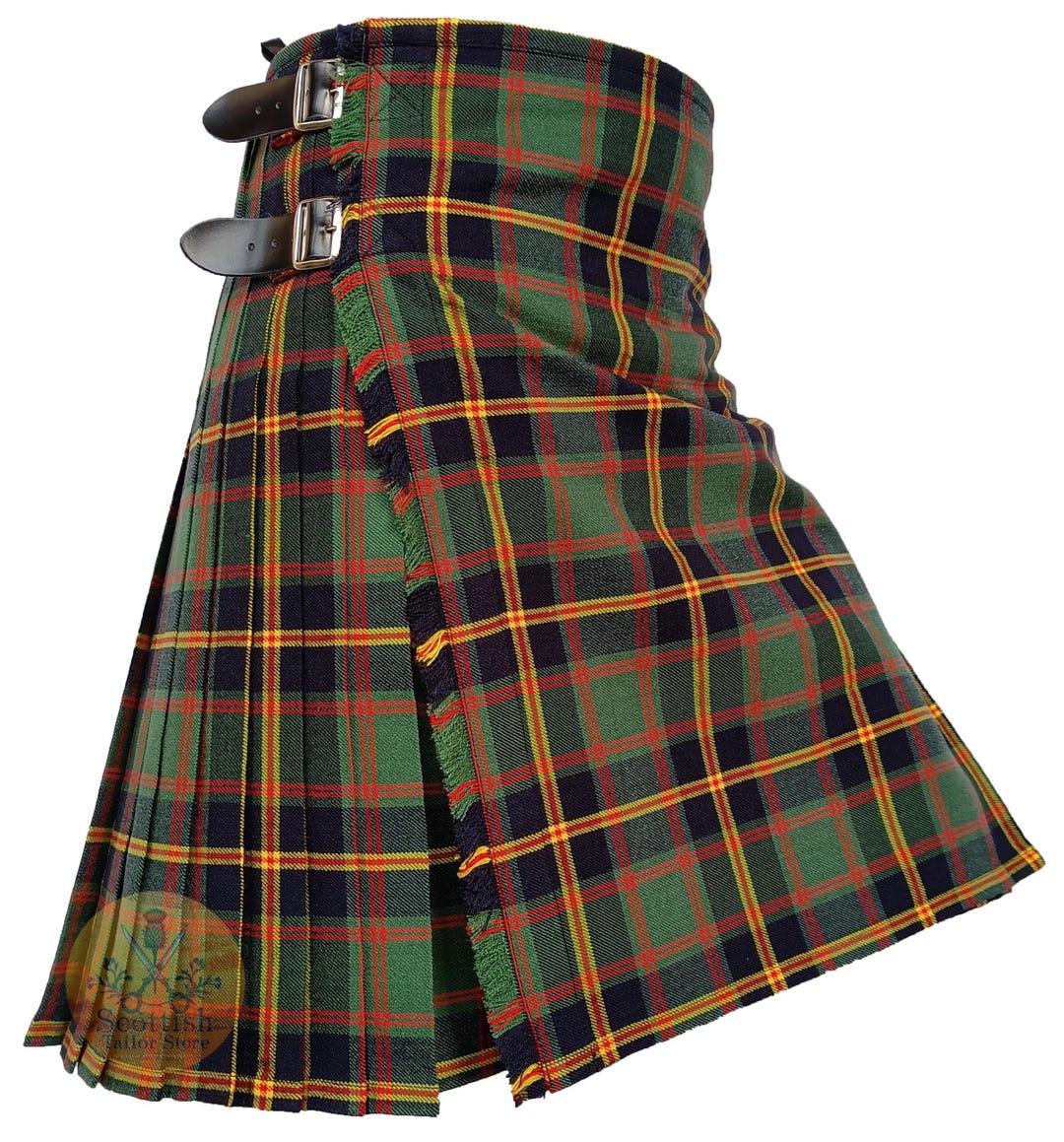 Clan US Marine Corps Tartan Kilt for Men – Acrylic 16-oz-fabric, Custom ...