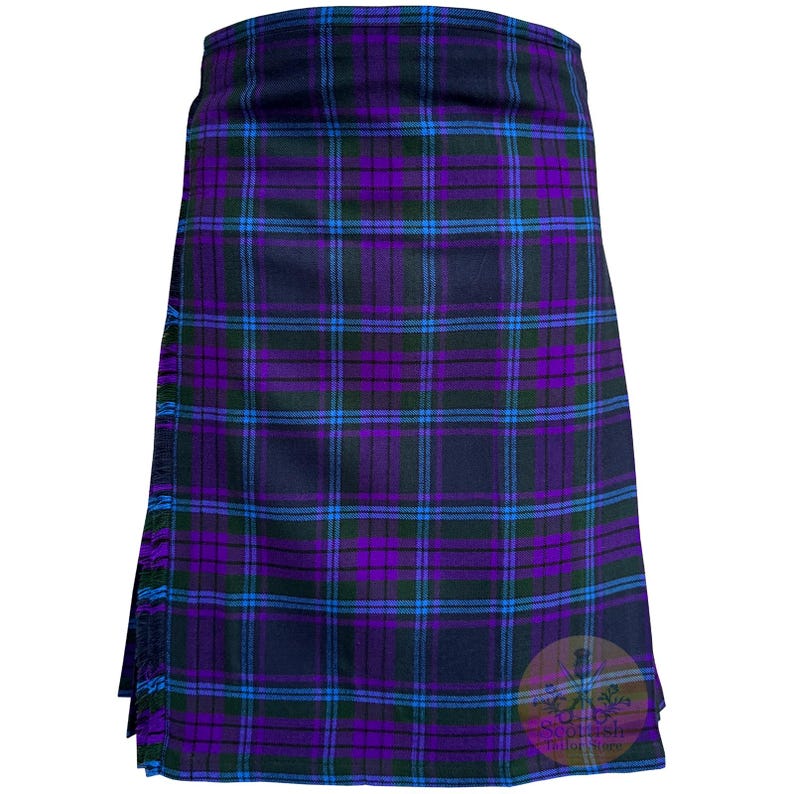 Spirit of Scotland Modern Tartan Kilt: Traditional Scottish Highland ...