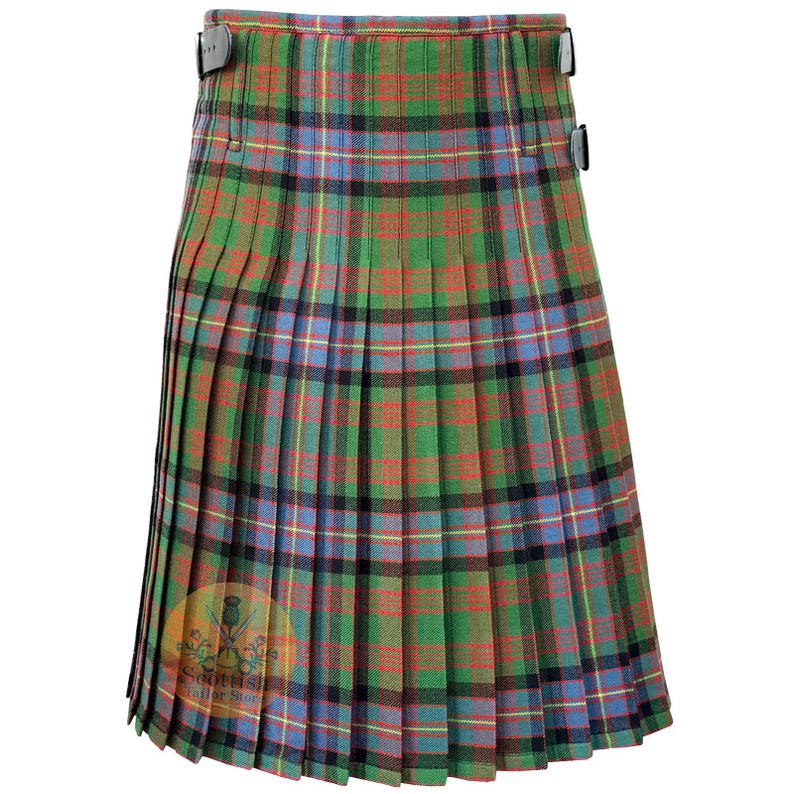 Cochrane Ancient Tartan Kilt: Scottish Highland Acrylic Wool, Custom ...