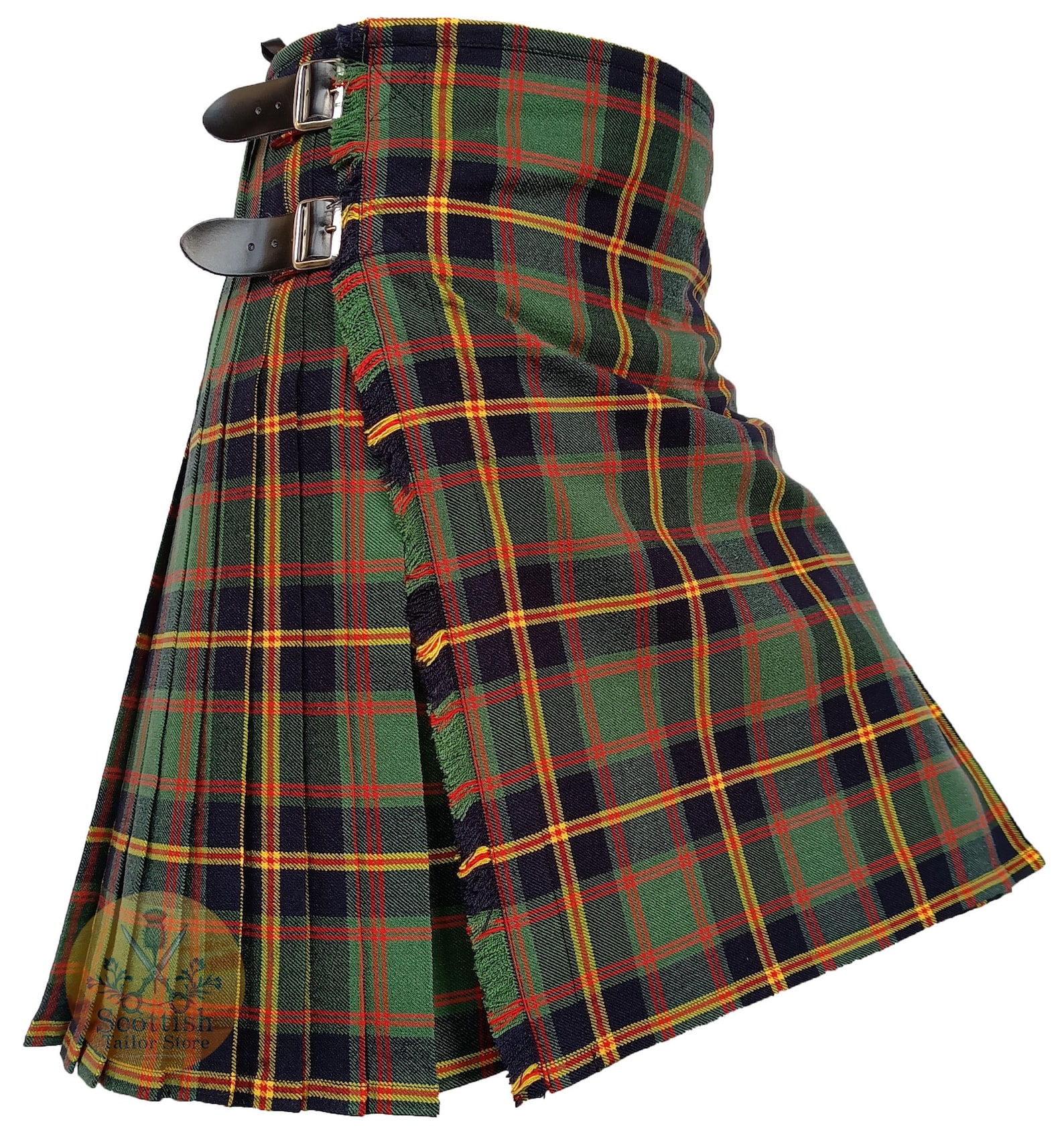 US Marine Corps Tartan Kilt for Men: Traditional Handmade Scottish ...