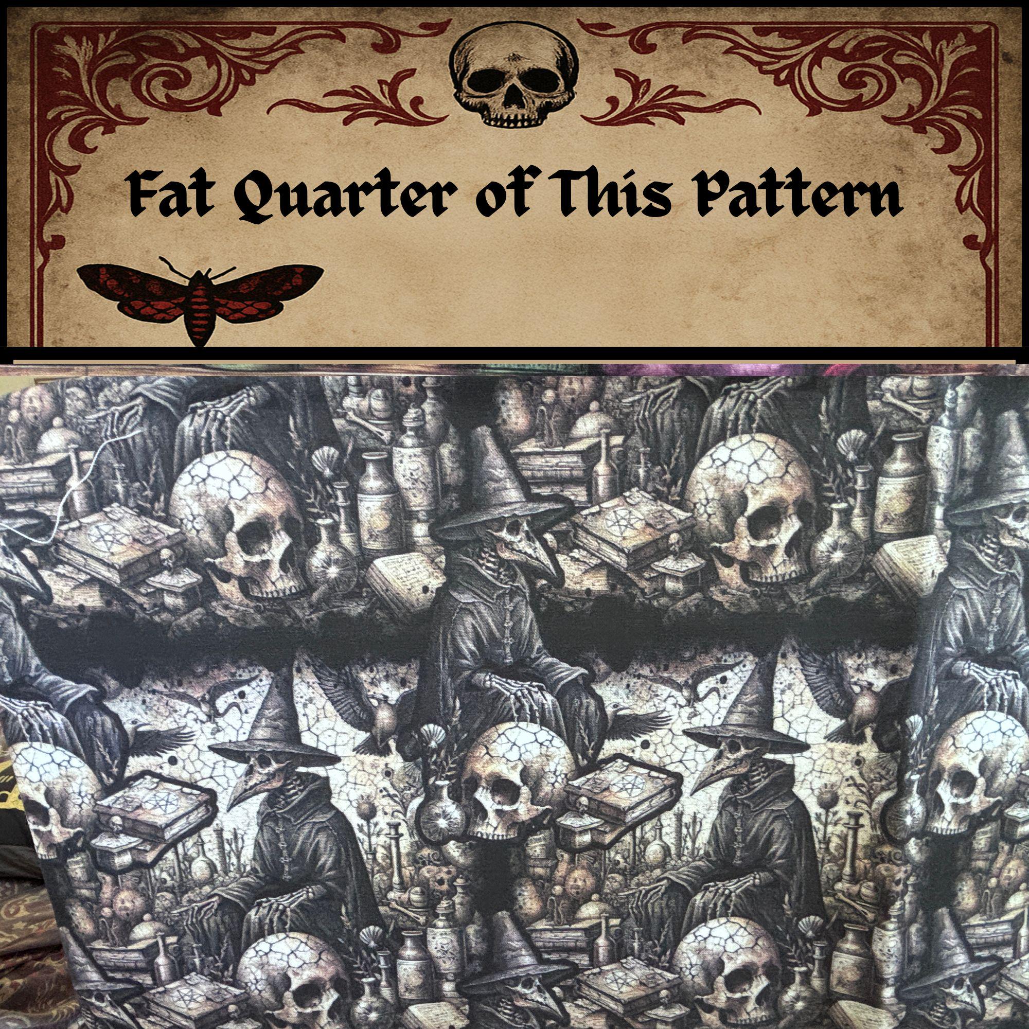 Oddity Plague Dr Fabric Original Design Wierdcore Quilt Cotton Creepy ...