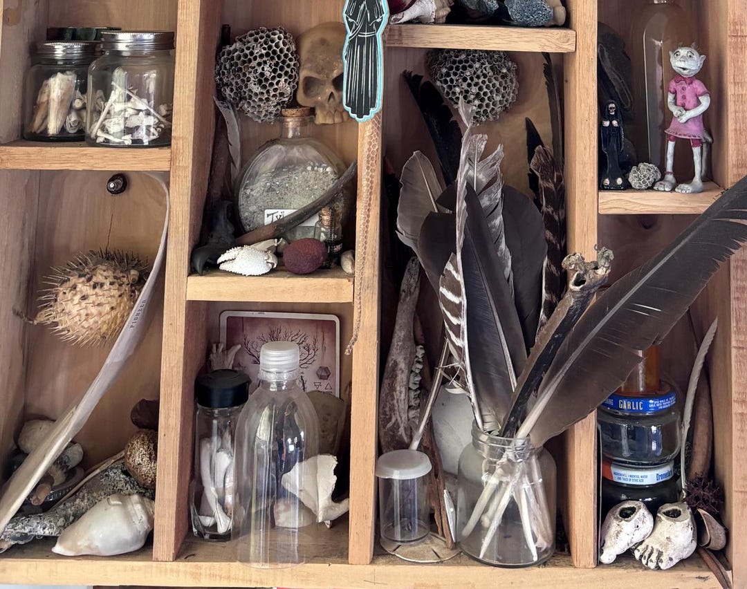 Witchy Stuff Gift Box Voodoo Doll Creepy Gift Collection Curiosity ...