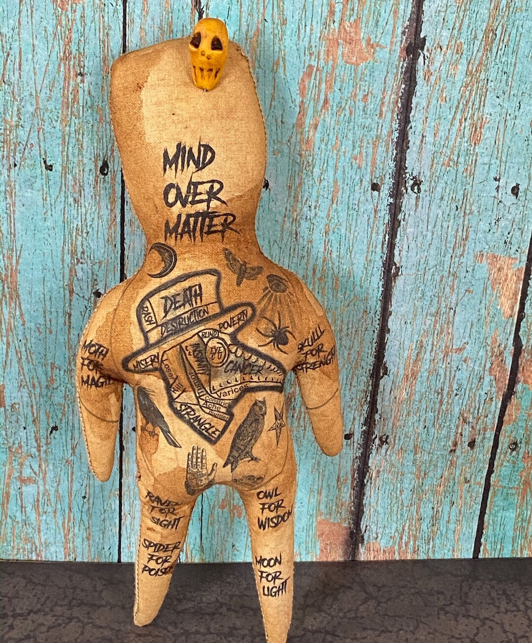 Plague Doctor Poppet Doll, Macabre Art Voodoo Doll Weird Stuff, Witchy ...