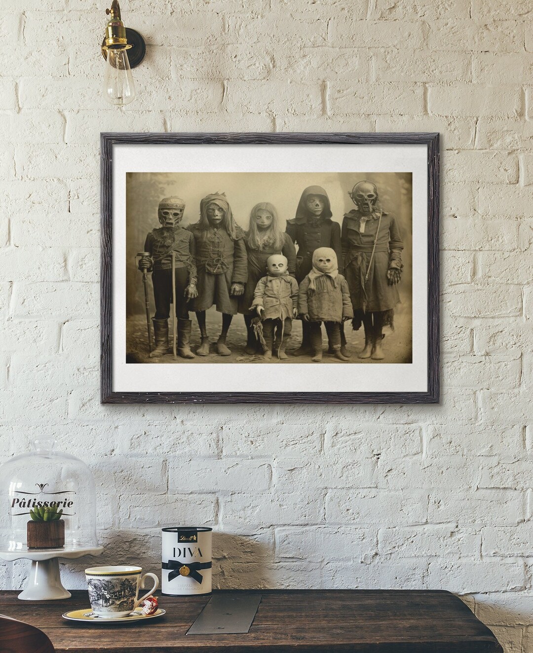 Creepy Kids Photography: Vintage Victorian Haunted Wall Art (digital ...