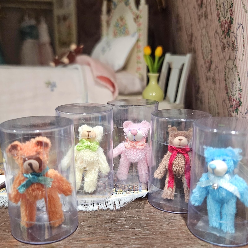 Miniature Teddy Bear - Etsy