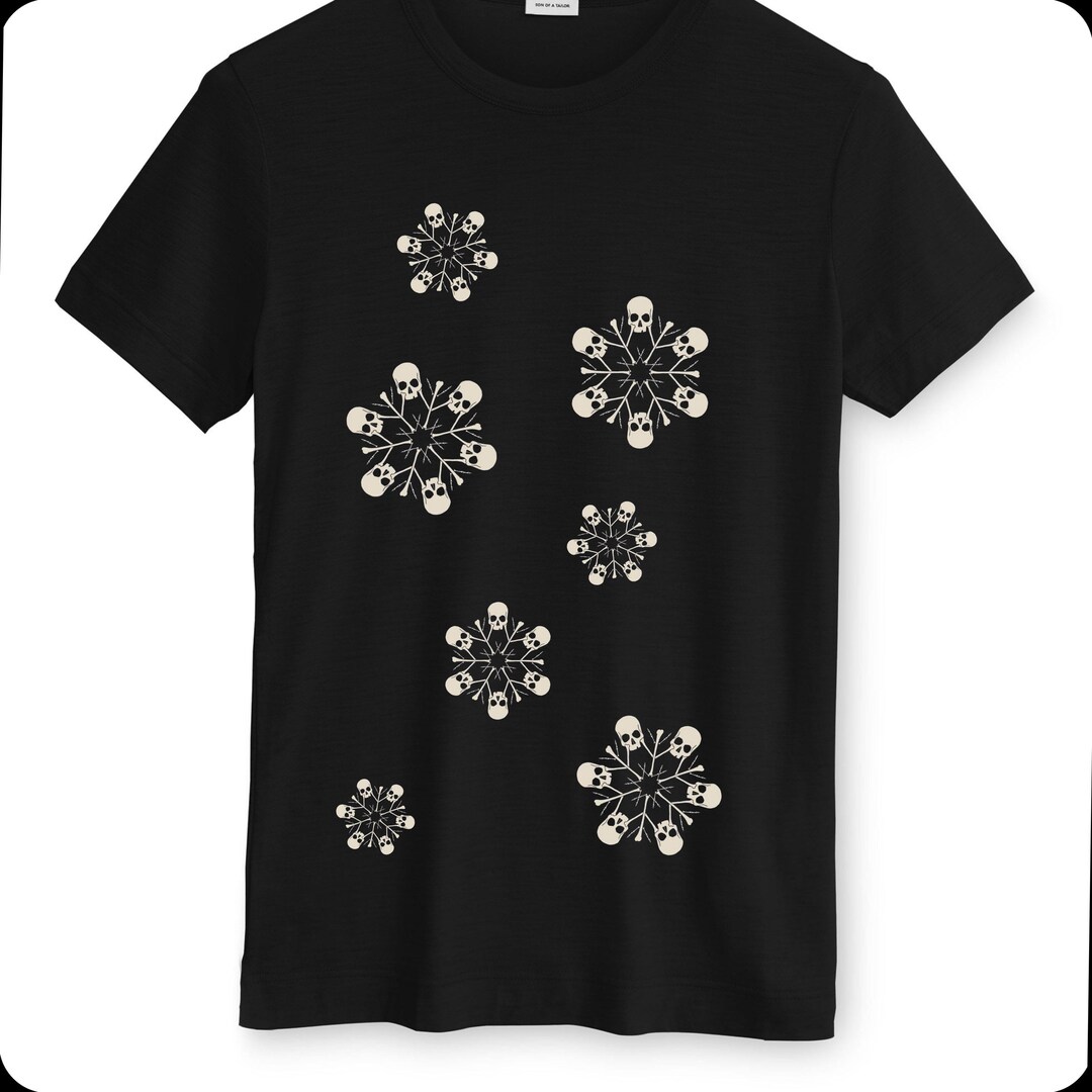 Snowflake Skull - Etsy