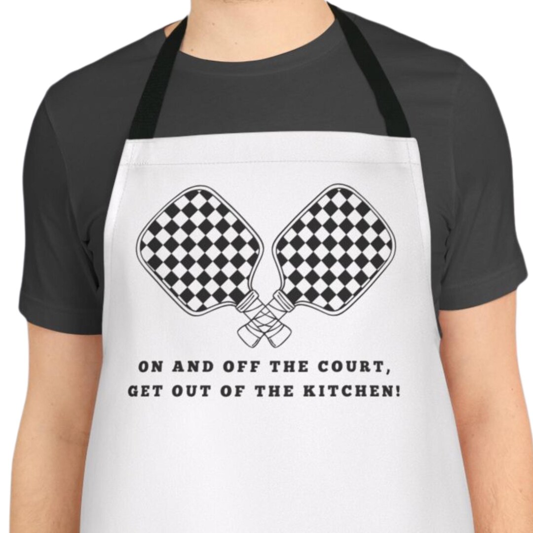 Pickleball Apron, Pickleball Gift, Funny Apron, Funny Kitchen Gift ...