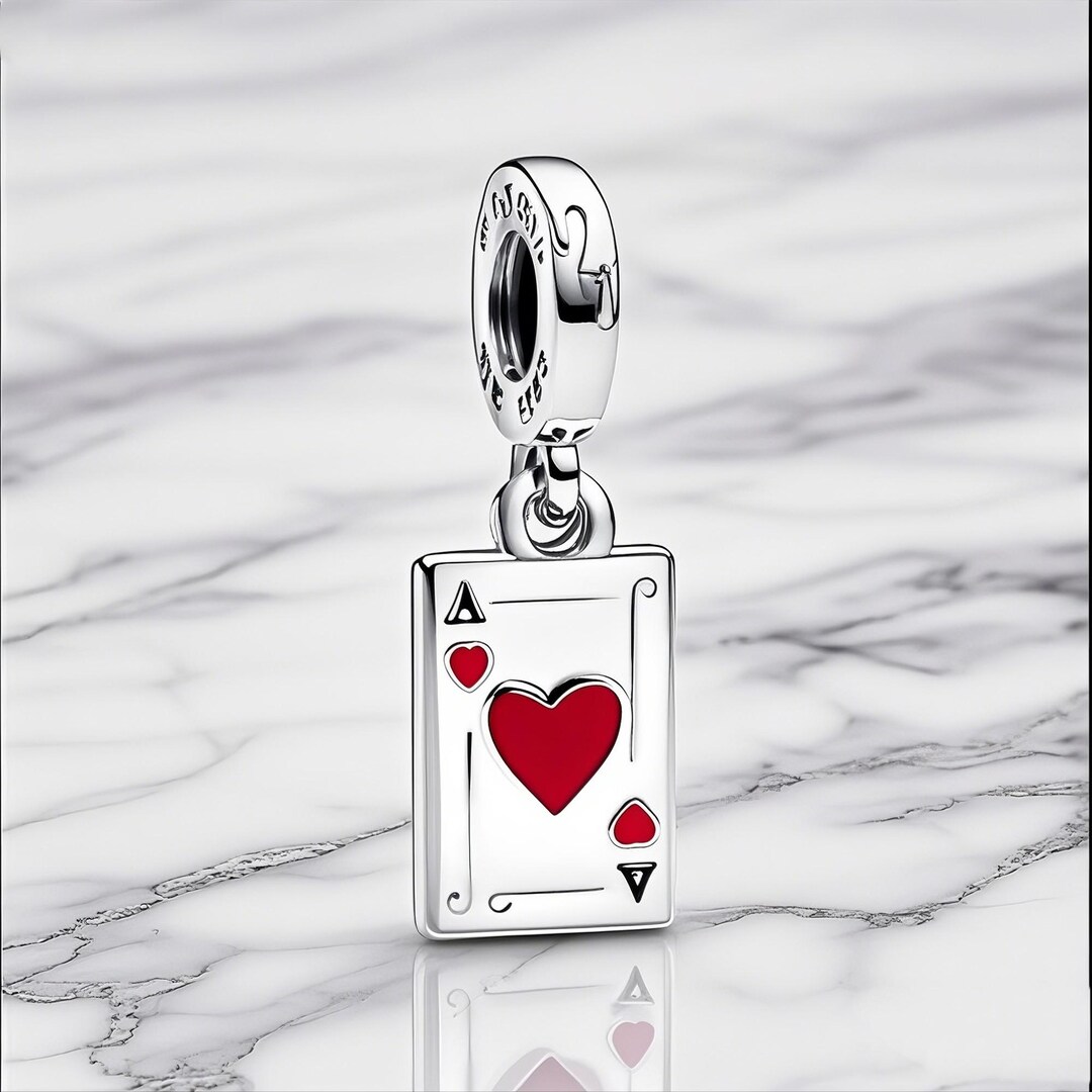 Disney Villains Queen of Hearts Double Dangle Charm,pandora Silver ...