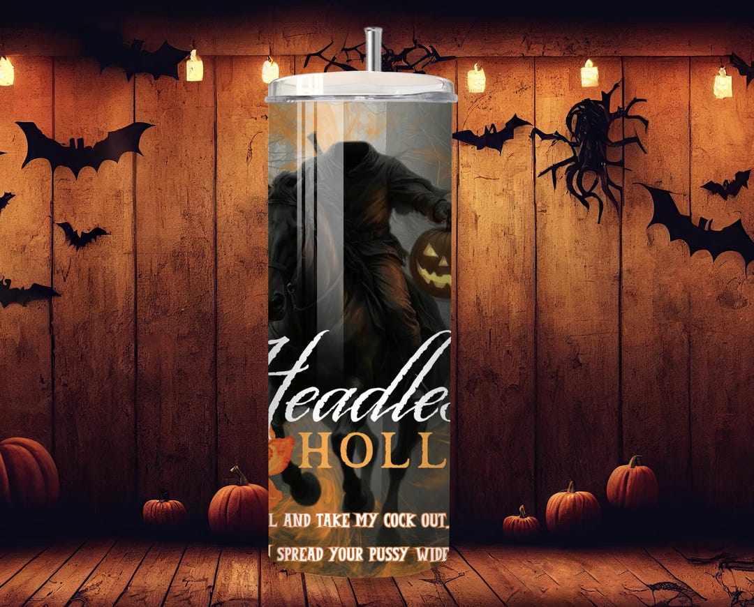 Headless Hollow Brooklyn Cross Tumbler - Etsy