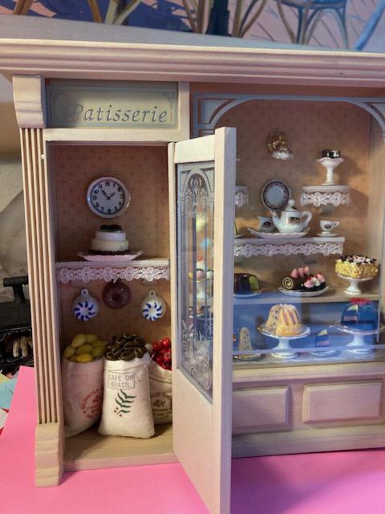 Vintage Reutter Patisserie "dollhouse Miniature" Bakery Cake Shop ...