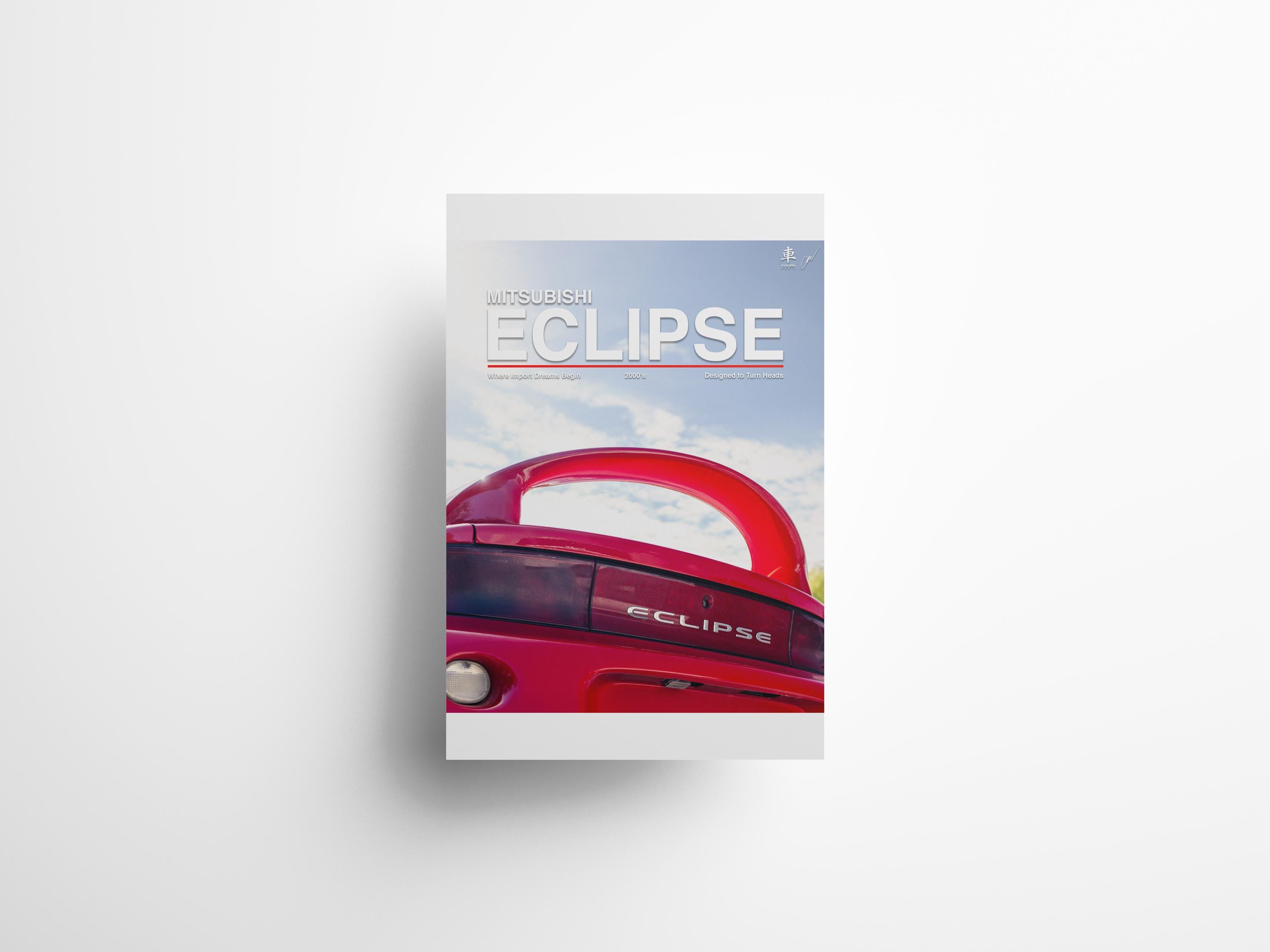 Mitsubishi Eclipse Poster – 2000s Import Car Wall Art | JDM Tuner ...