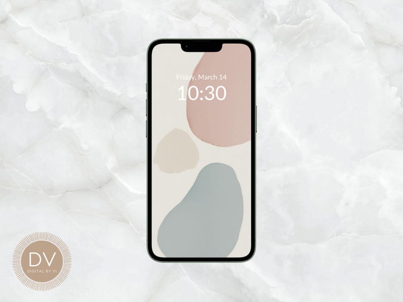 Minimalist Neutral Watercolor Texture - Aesthetic Phone Wallpaper ...